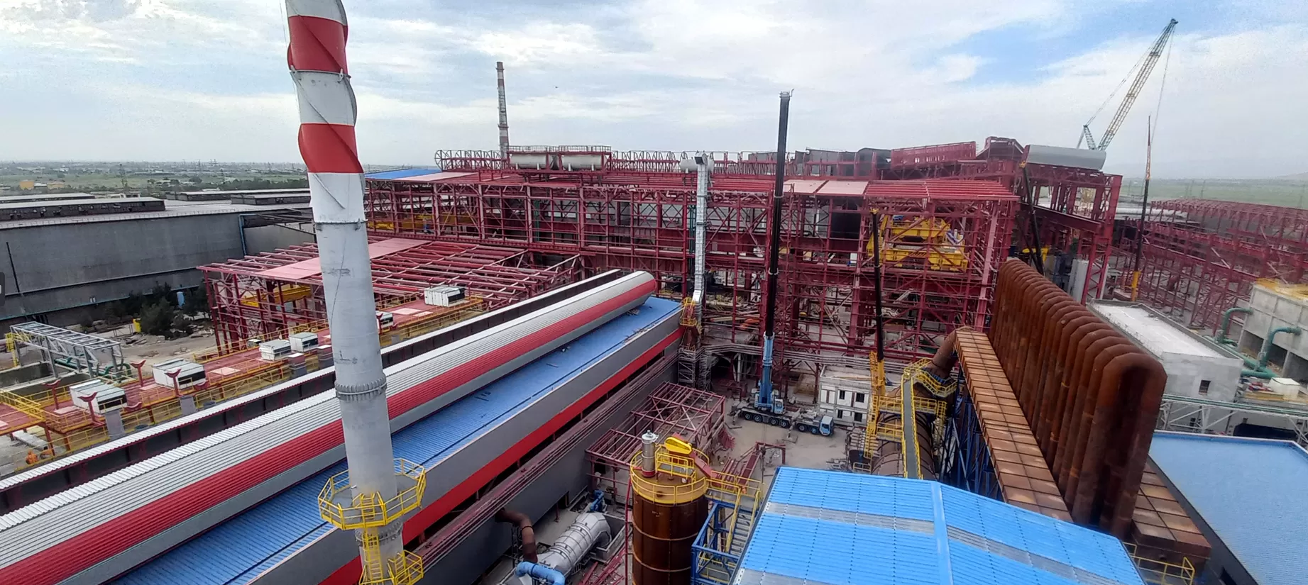 Uzmetkombinat Iron and Steel Casting and Rolling Factory - Rönesans