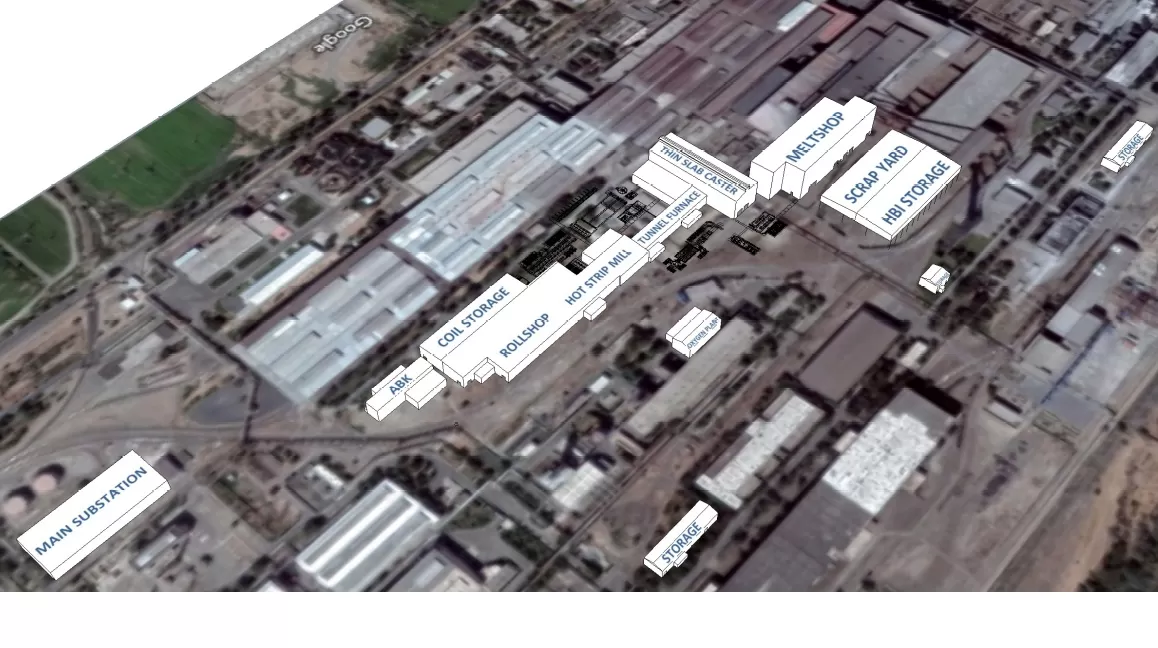 Uzmetkombinat Iron and Steel Casting and Rolling Factory - Rönesans